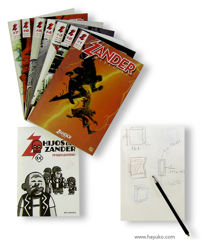 Comic Zander - Hayuko Cuero & Papel